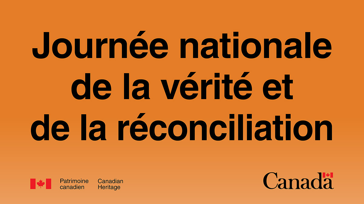 La Journée nationale de la vérité et de la réconciliation sera ...