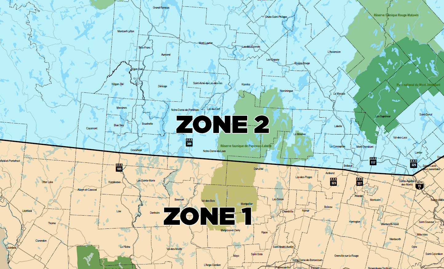 Début de la période de dégel dans la zone 1 | CHGA