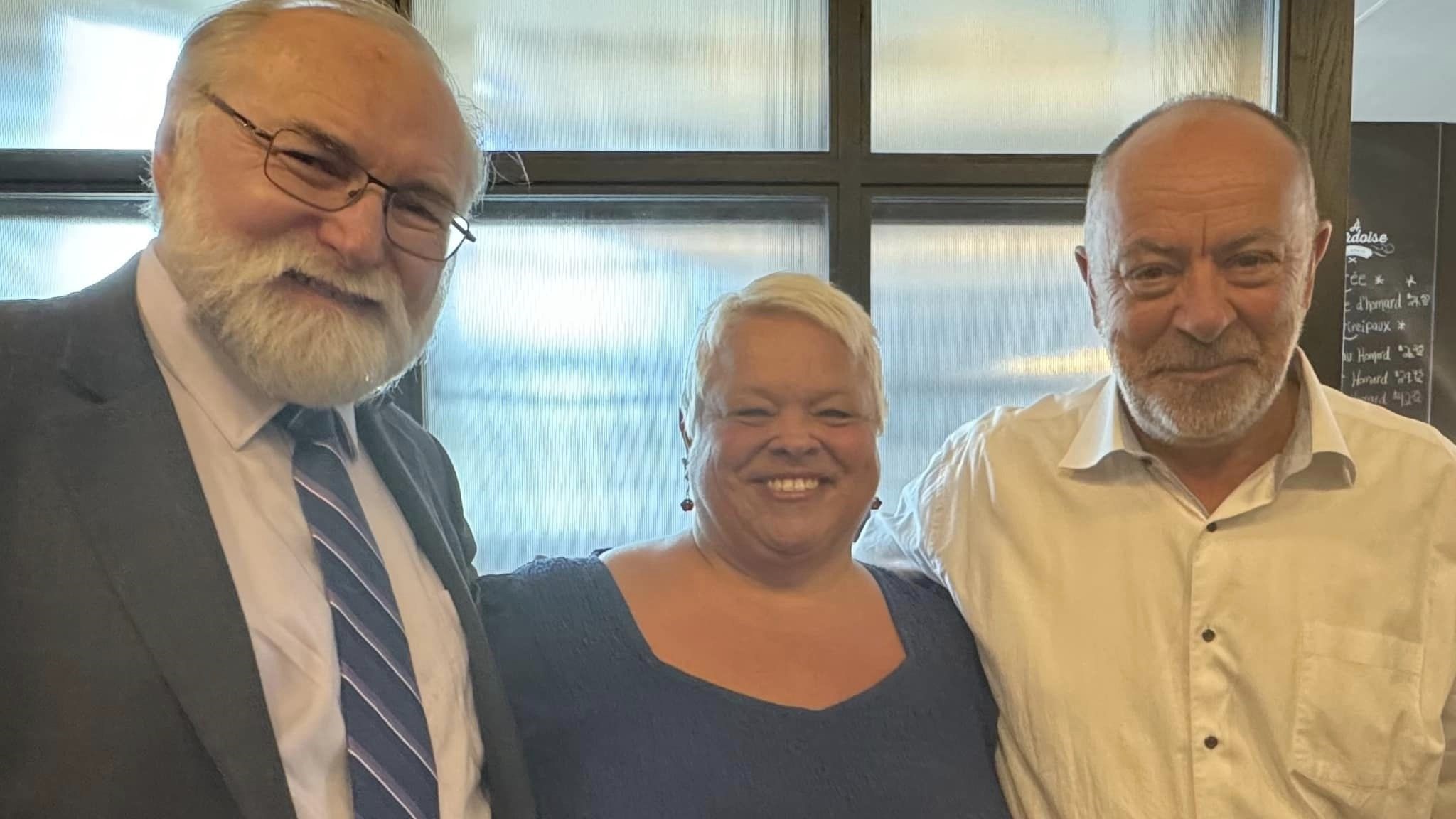 Chantal Lamarche sort satisfaite de sa rencontre avec Christian Dubé | CHGA