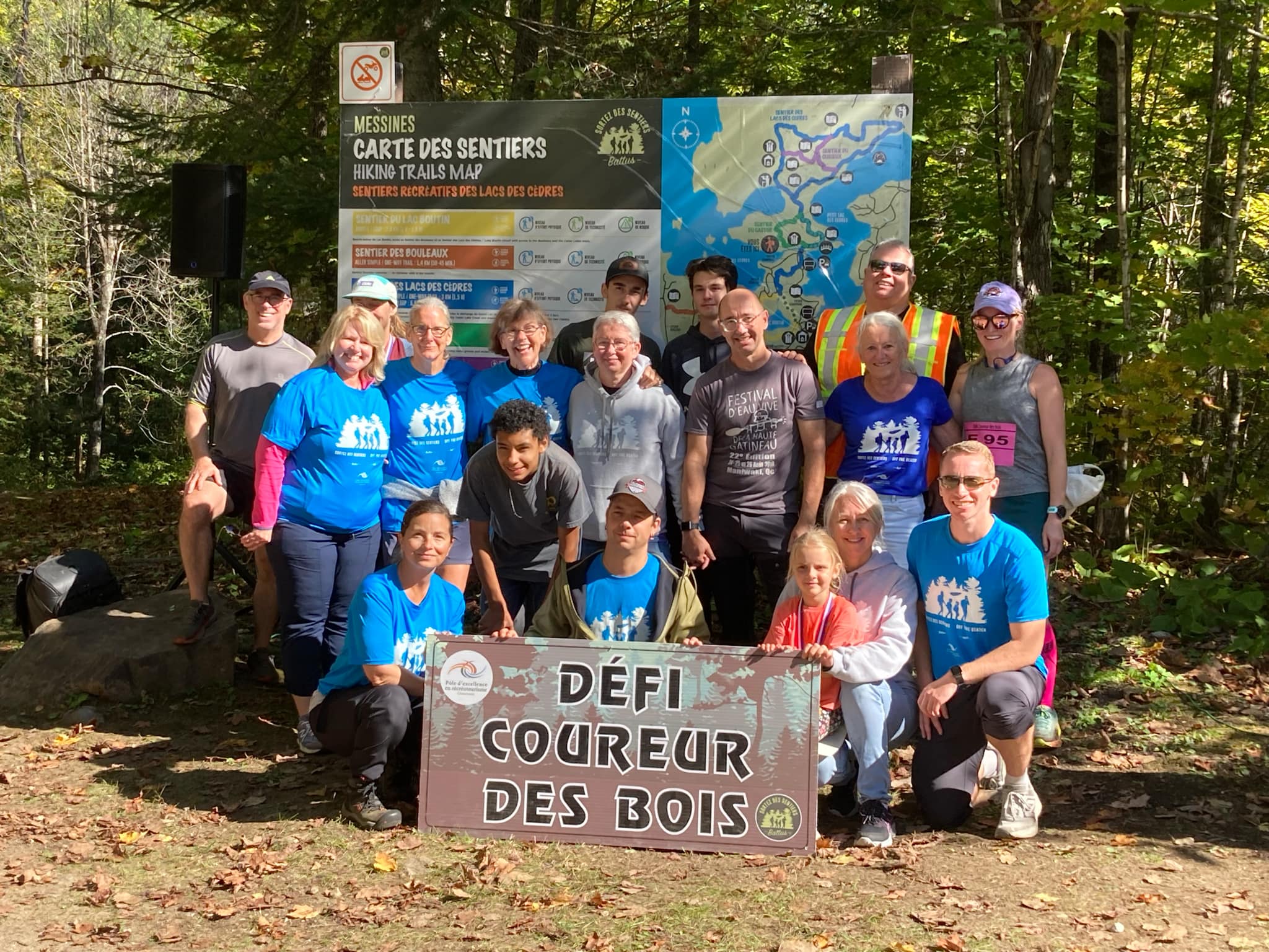 Le PERO heureux de son Défi Coureur des bois 2024 | CHGA