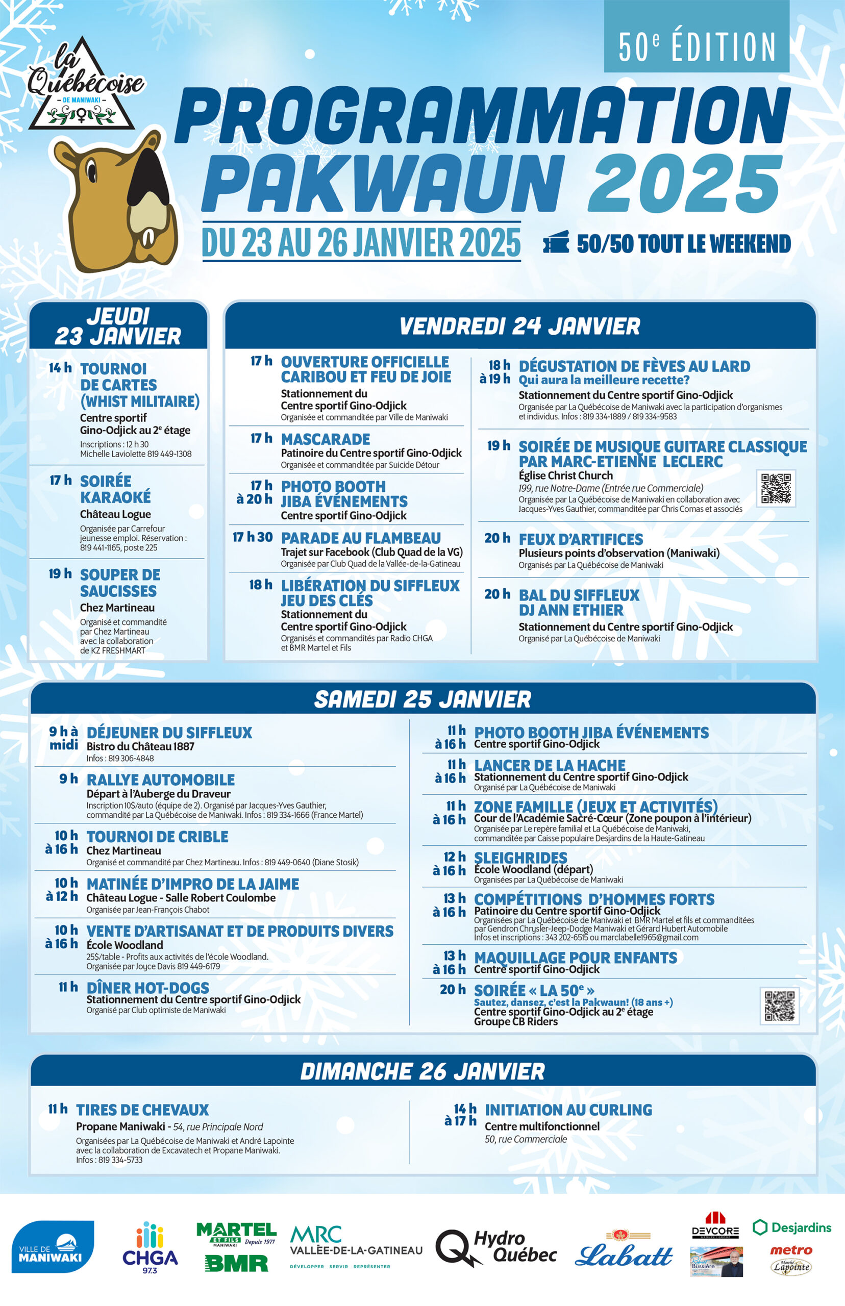 Radio CHGA, Informer, Soutenir et Divertir | CHGA